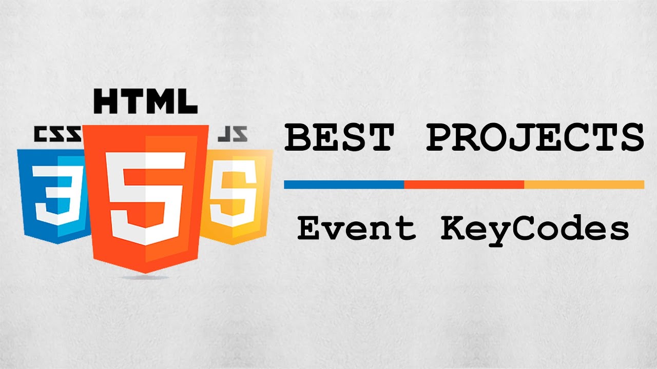 HTML, CSS & JS Best Project #11 - Event KeyCodes