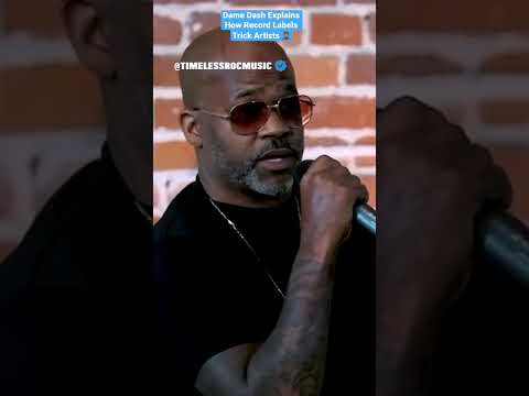 Dame Dash Explains How Record Labels Trick Artists 🤦🏽♂️ #musicbusiness #musicindustry #secrets