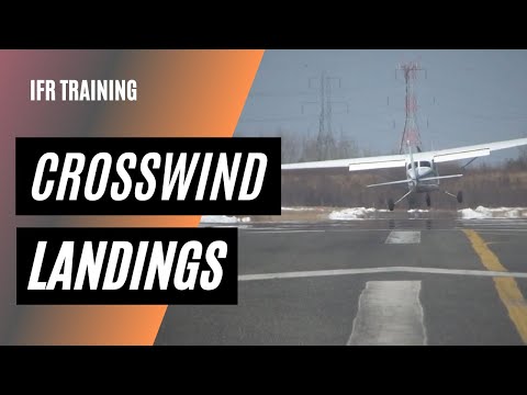 Mastering the Crosswind Landing | Side Slips and Crab | How to Land an Airplane