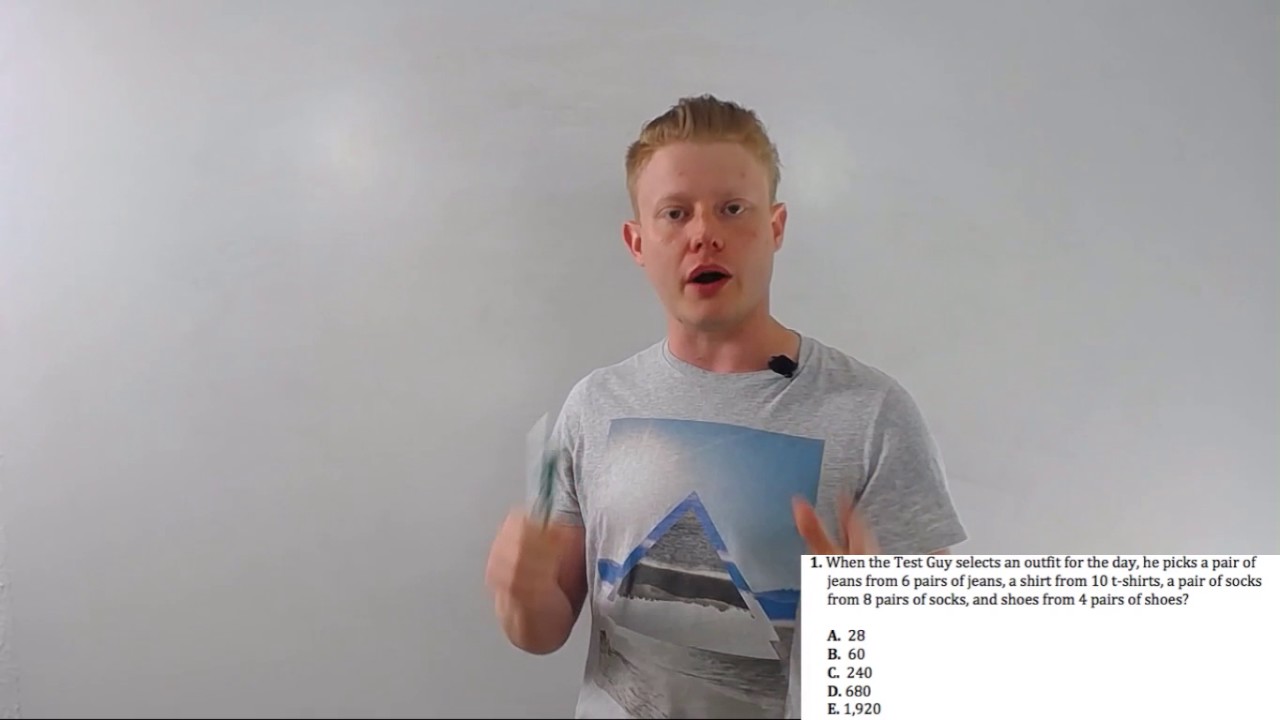 ACT Math:  How to Find Combinations