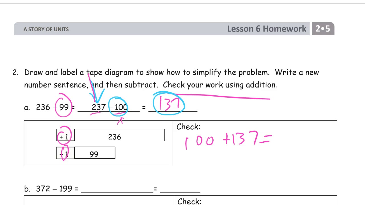 lesson 6 homework module 5 grade 2