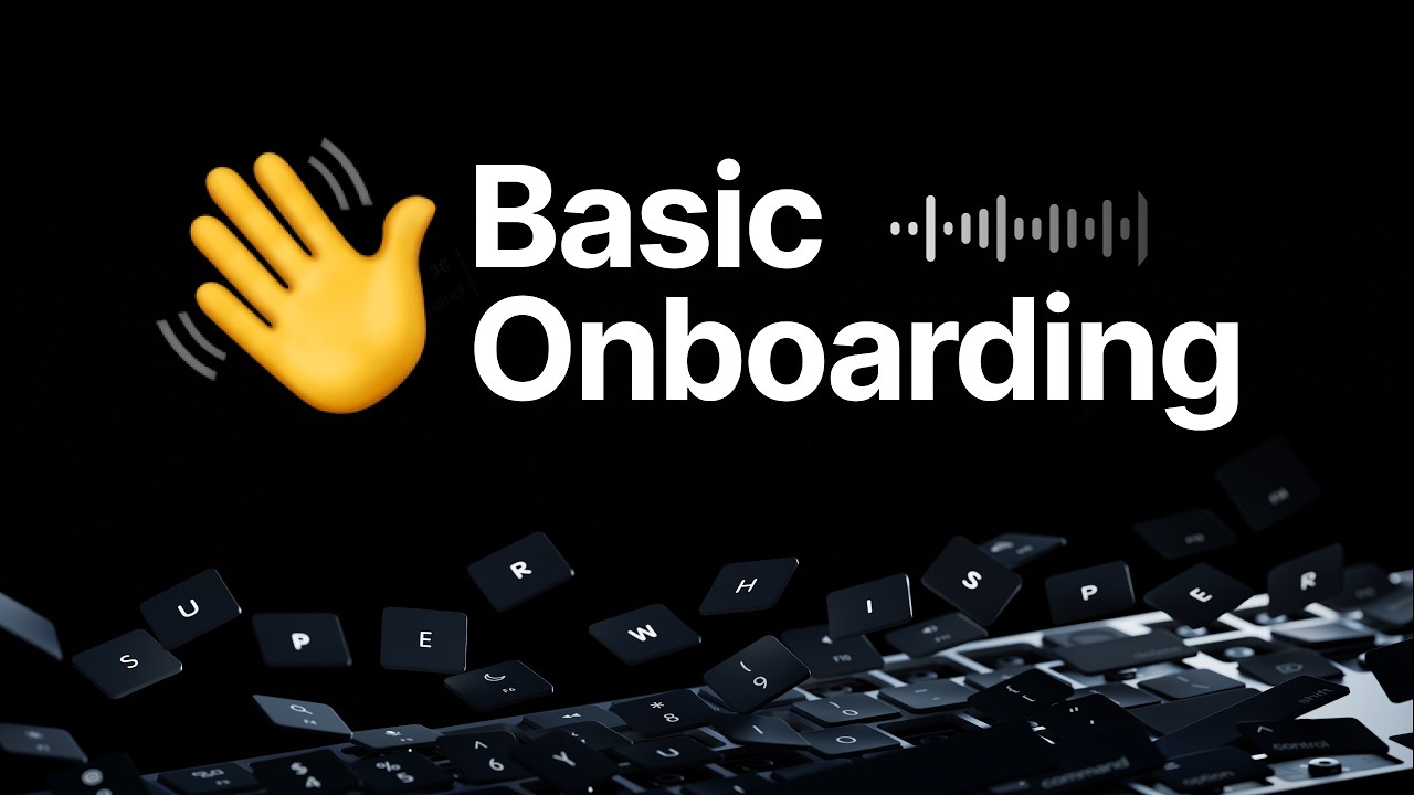 How To Setup Superwhisper