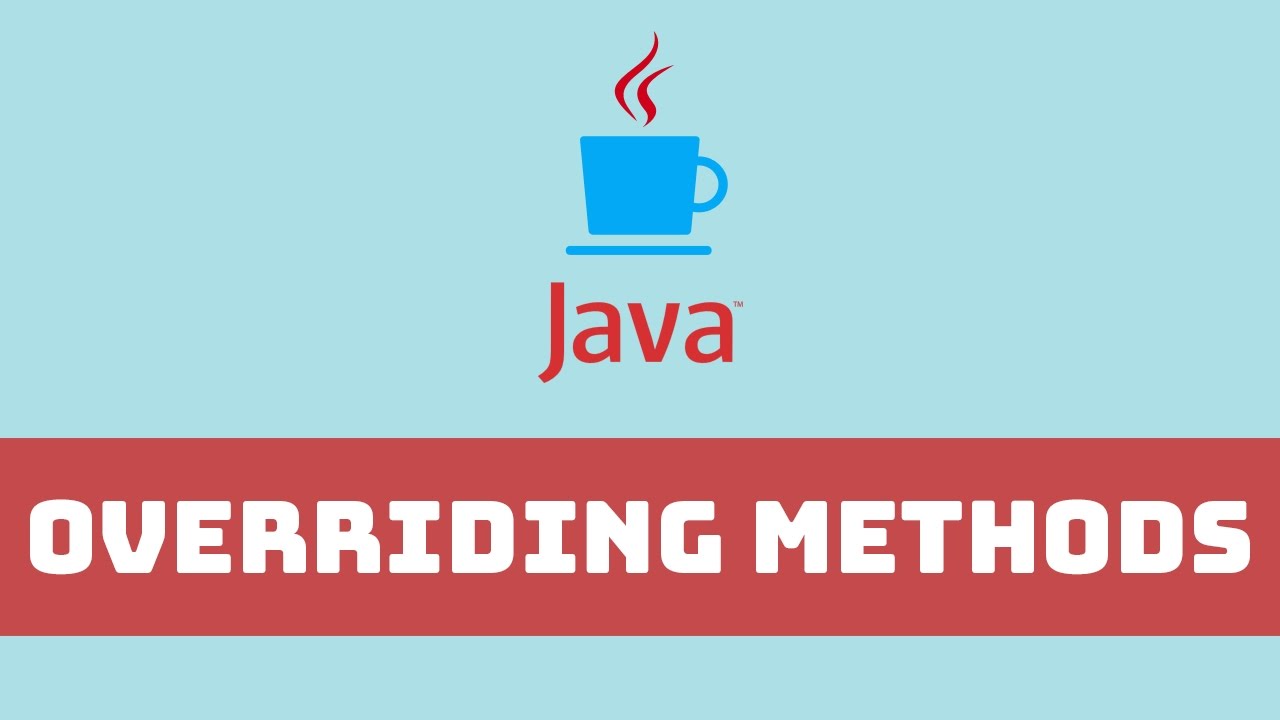 Java Programming Tutorial - Override / Overriding Methods