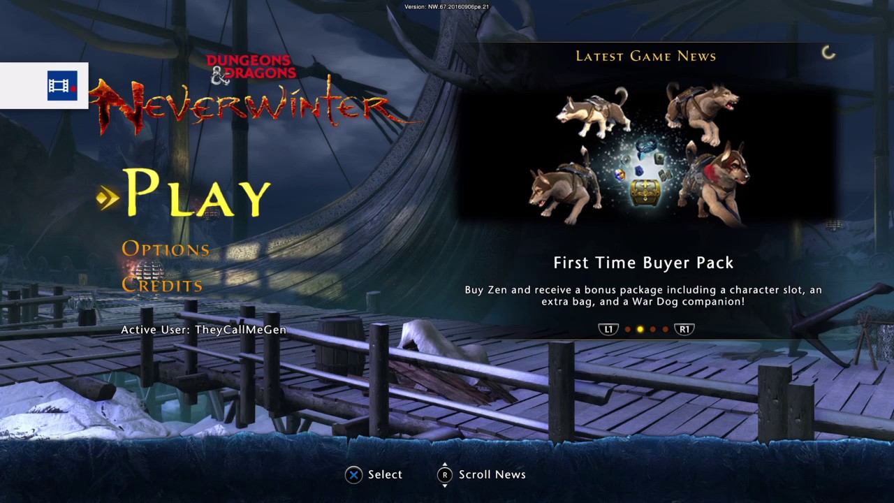 Neverwinter ps4 New race New class