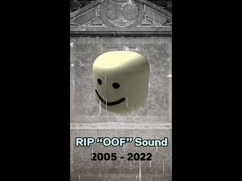 ROBLOX Removed "OOF" Sound! How to Get it Back?? #Shorts