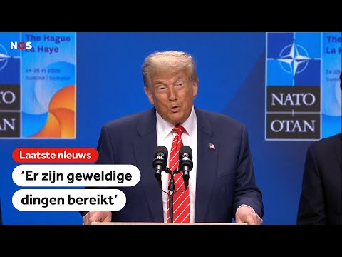 Trump geeft persconferentie: 'Ik heb het voor elkaar gekregen'