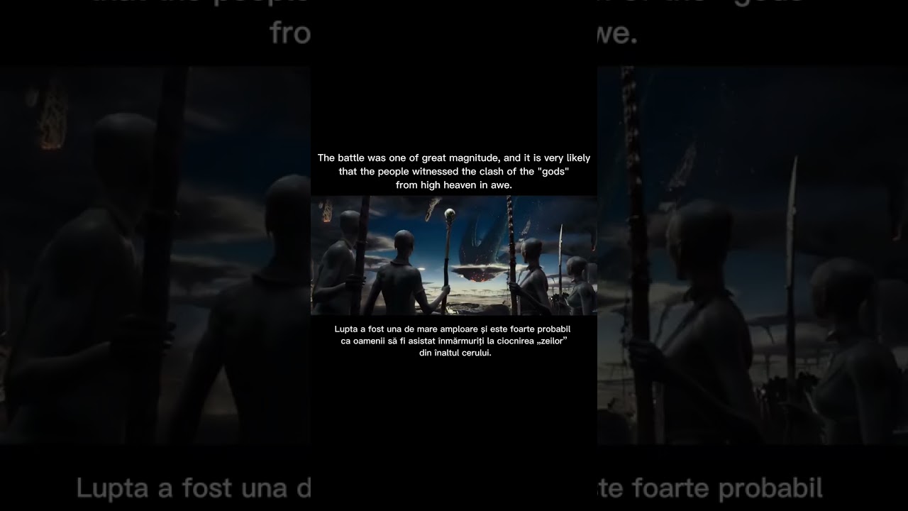 Primitive humans at war with aliens #shorts