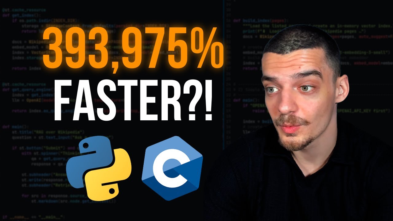 Massively Speed Up Python Code with C Extensions
