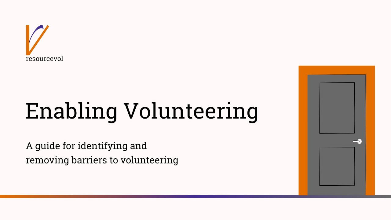 Enabling Volunteering