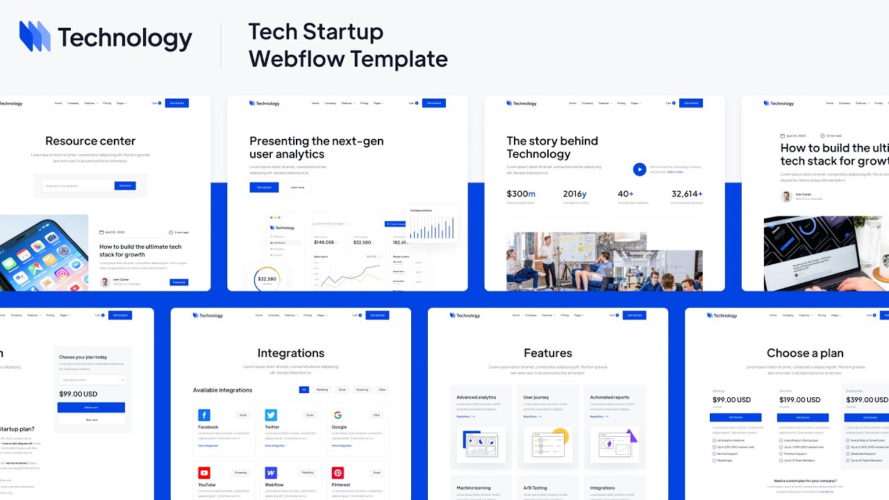 Technology - Technology Webflow Template | BRIX Templates