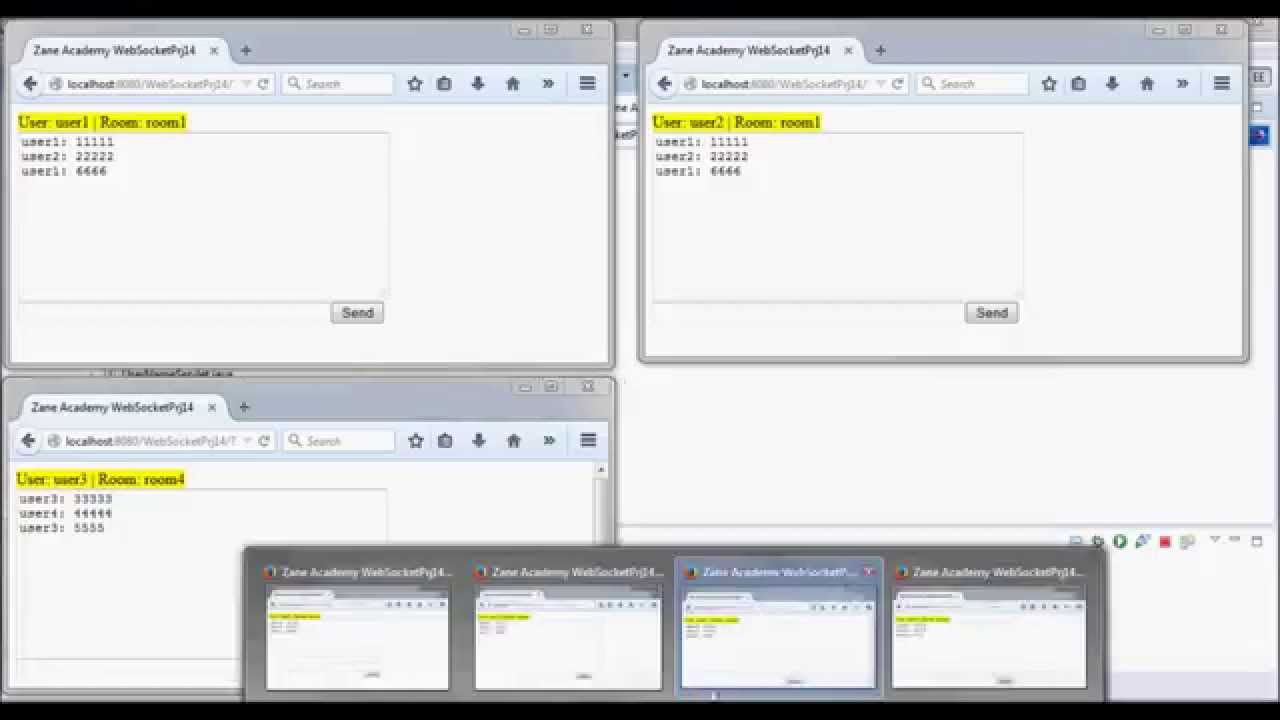WebSocket Tutorial 14 - WebSocket Path Mapping + Java Servlet + HttpSession + glassFish 4 + tomcat 8