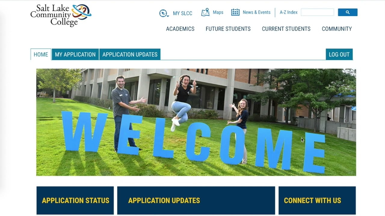 Completing Admissions at SLCC