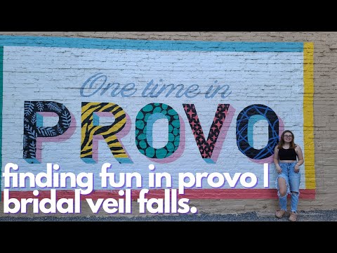 Finding Fun in Provo | Bridal Veil Falls