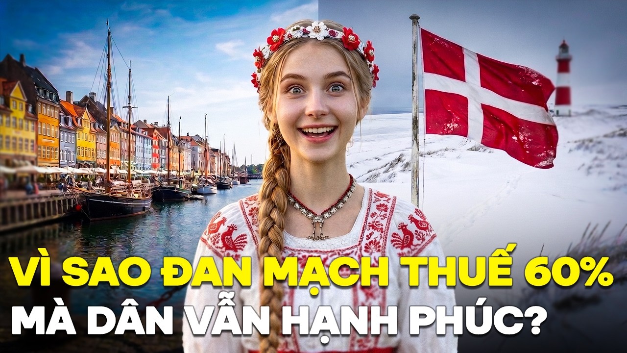Vì sao Đan Mạch thuế 60% mà dân vẫn hạnh phúc?