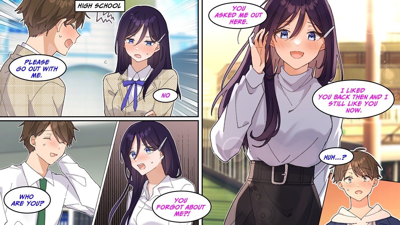 [Manga Dub] The girl who kept turning me down in high school found me after I lost my memory