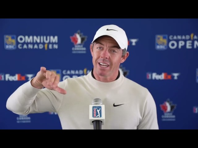 Rory McIlroy admits to being "groggy" at the RBC Canadian Open after ...
