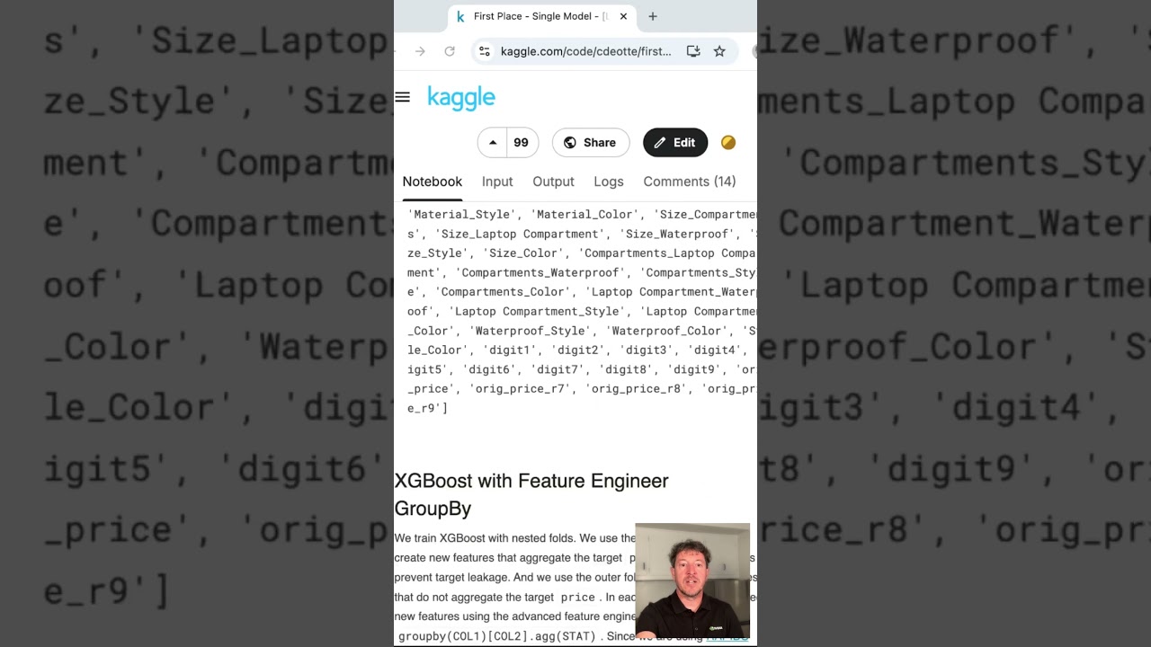 Grandmaster Pro Tip: Winning First Place in Kaggle Competition