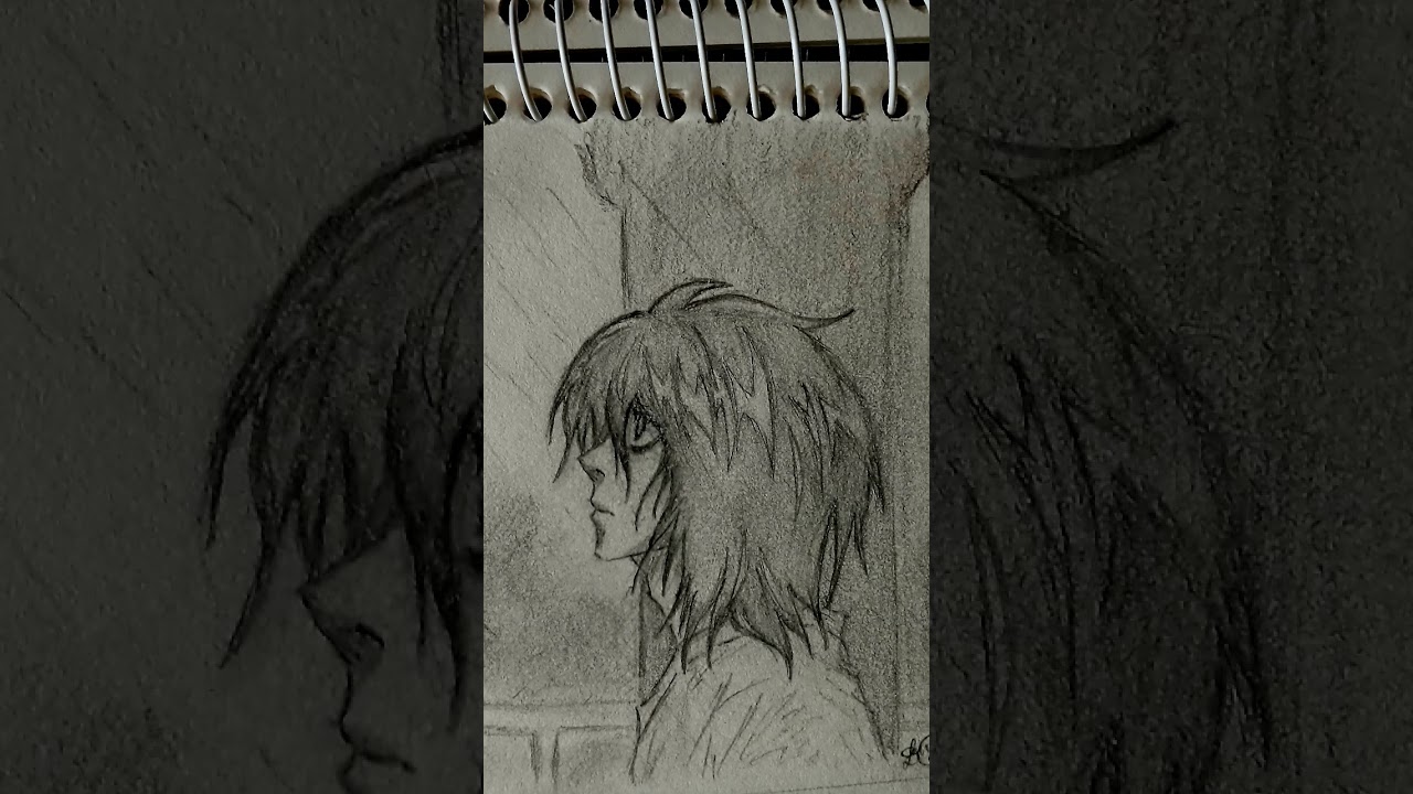 L Lawliet, rain scene | Death Note #L #deathnote #ryuzaki