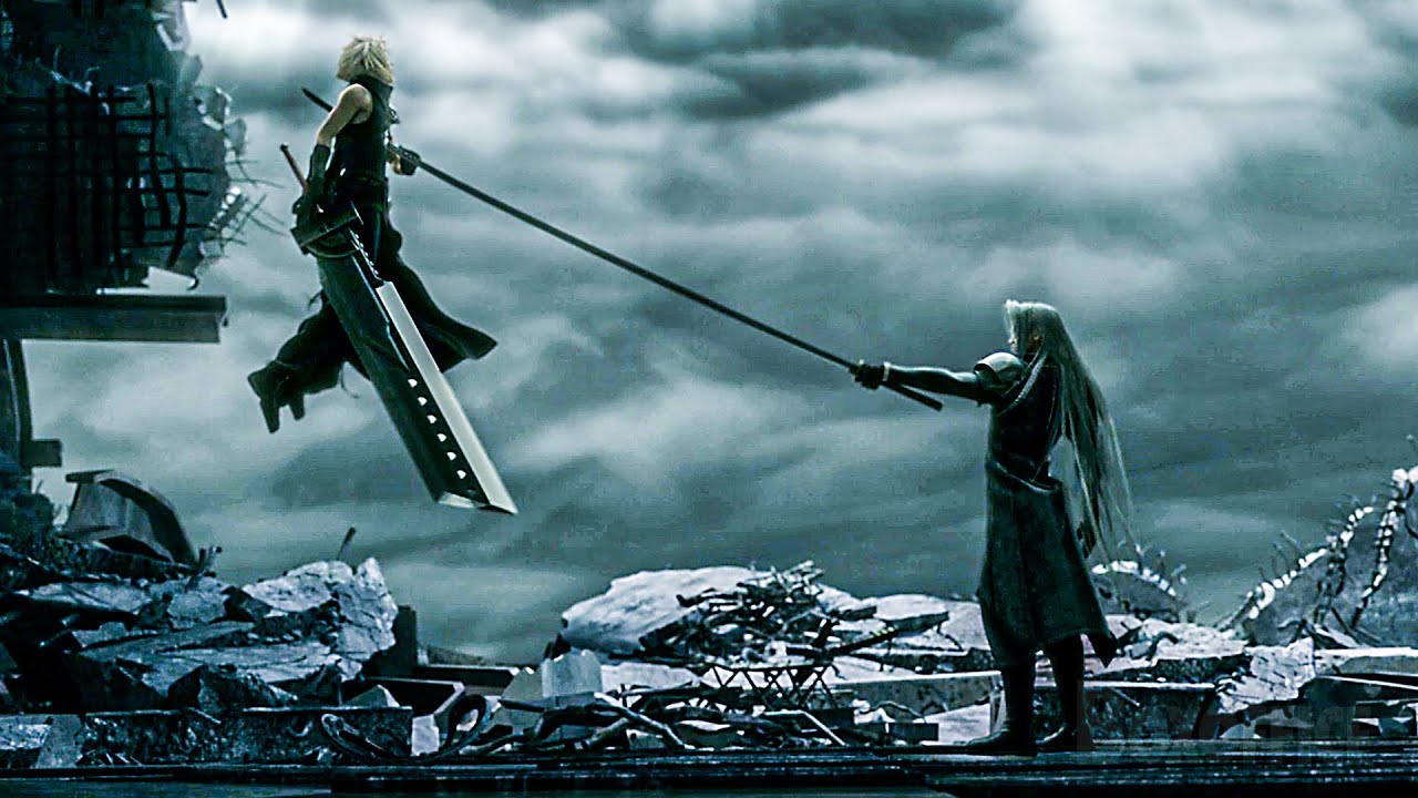 Cloud VS The One Winged Angel | Final Fantasy VII: Advent Children | CLIP