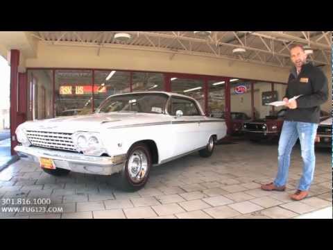 409hp 1962 Chevrolet Impala SS 409 for sale with test drive, driving sounds, and walk through video