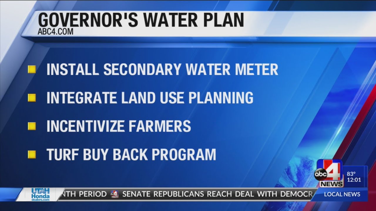 Governor Cox water plan