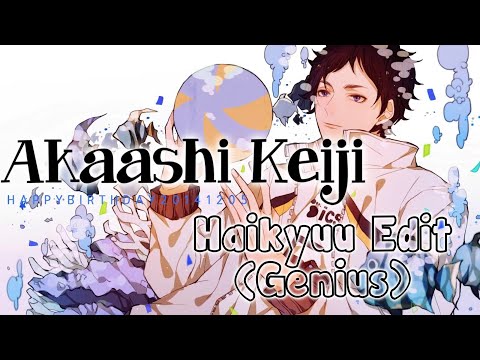 Akaashi Keiji // Haikyuu Edit (Genius)