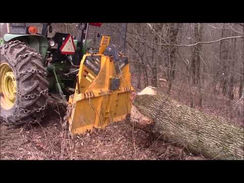 Husqvarna 565 Felling Hardwood & Uniforest 65H Skidding Winch Sold Through Hud-Son In Barneveld NY