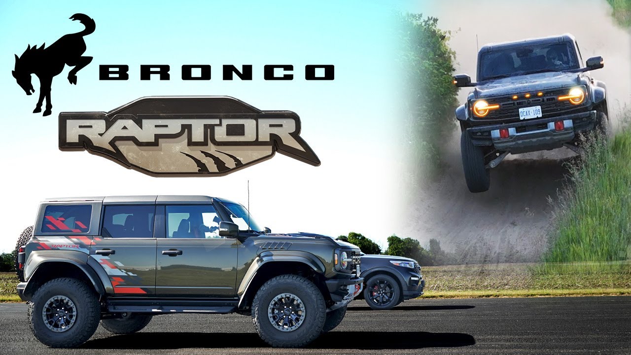 Ford Bronco Raptor Drag Races Explorer ST, Should Have Stayed Put ...