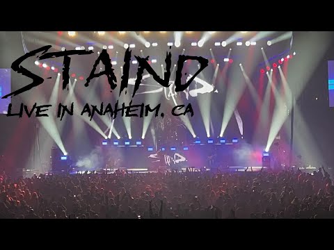 STAIND - LIVE AT THE HONDA CENTER IN ANAHIEM, CA - 10/13/24