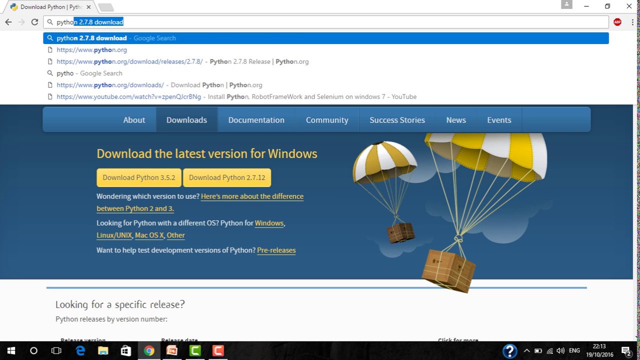 RobotFramework Installation