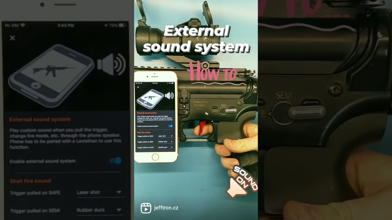 How to setup External sound system - New Leviathan feature