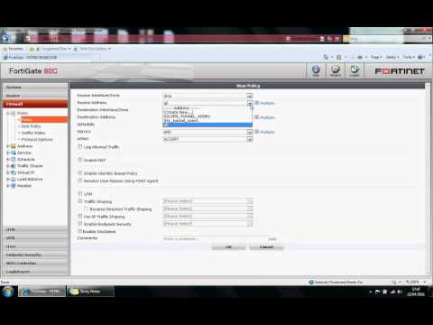 Fortinet Firewall Demo - Software Version 4