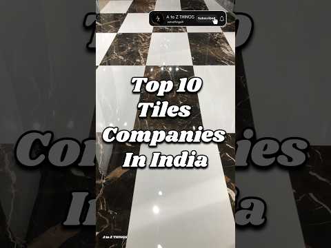 Top 10 Tiles Companies in India #shorts #tiles
