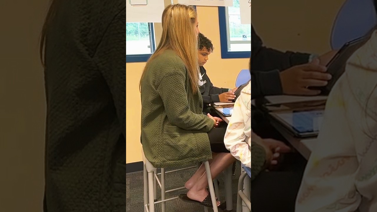 Classroom | Candid Feet #108