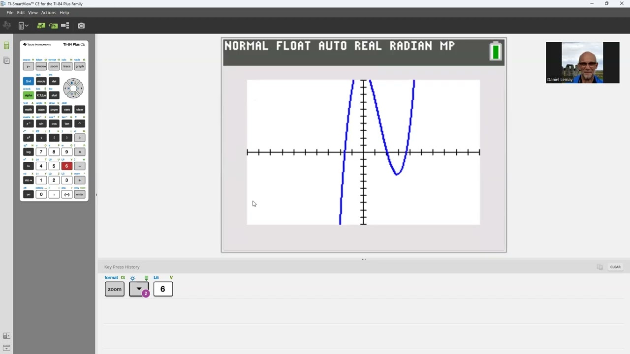 Using Graphing Technology to find zeros of a function