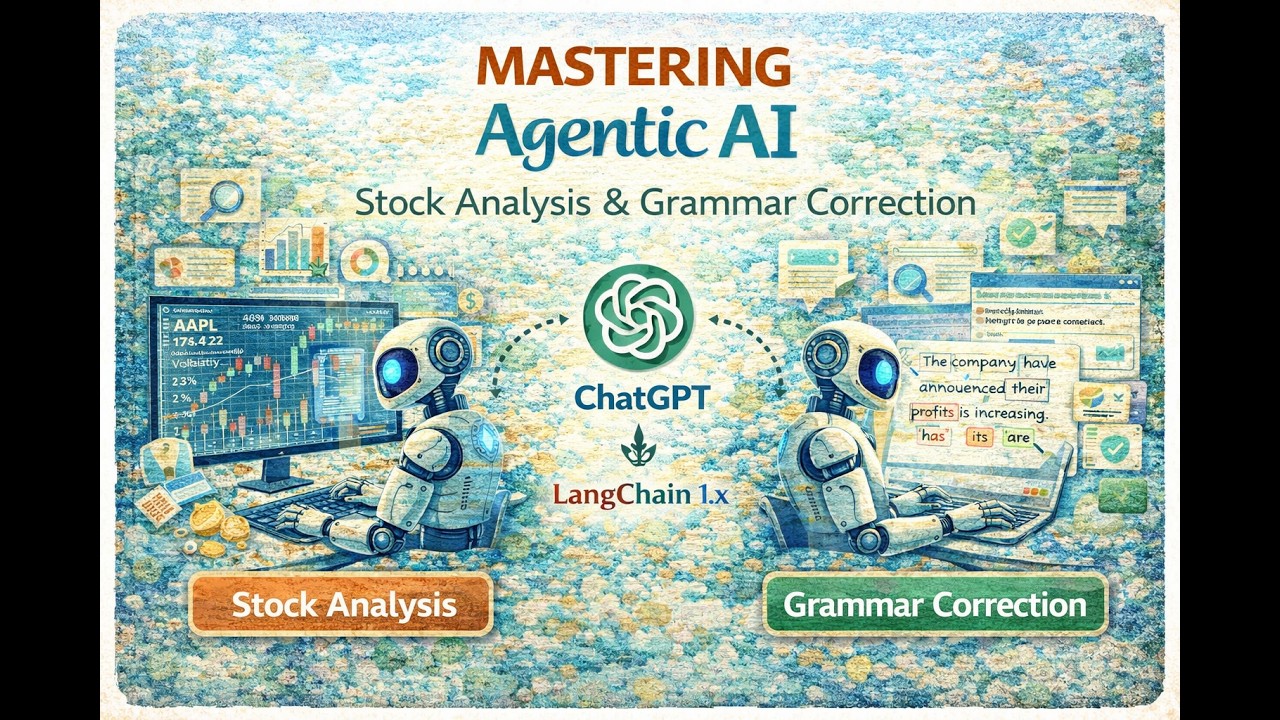 Agentic AI: Stock Analysis & Grammar Check with ChatGPT