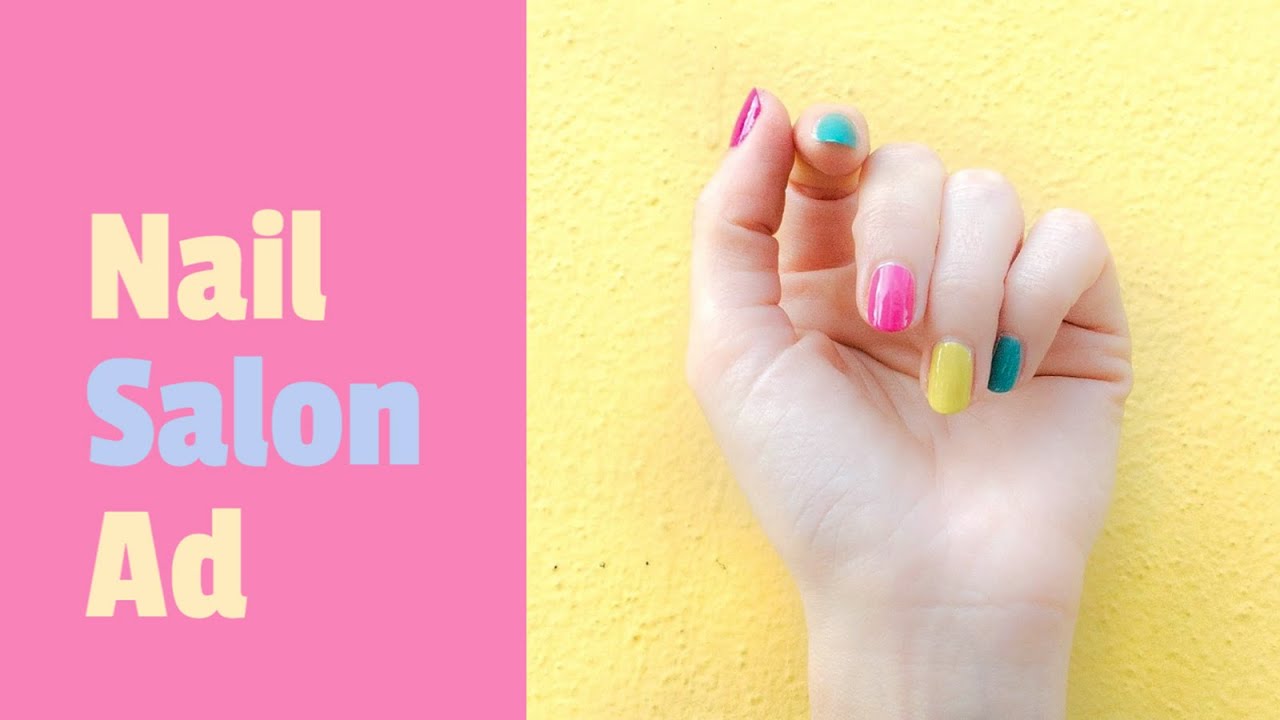 Nail Salon Ad Video Template (Editable)