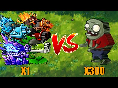 PVZ 1 Fusion Challenge!! 1 Plants Fusion VS 30000 Imp - Who Will Win?
