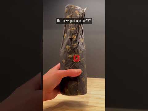 The First ever Gentleman Jack bottle - wrapped in paper!!! Must watch til the end. #shorts