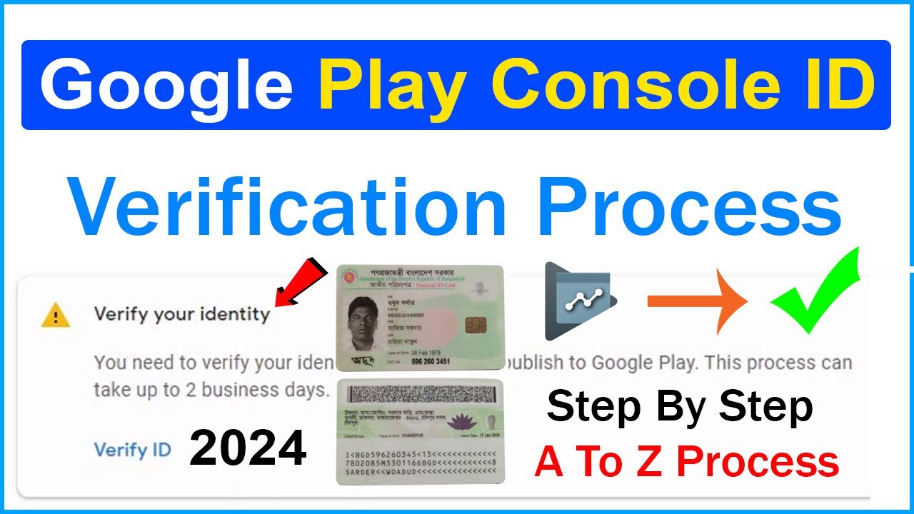How to Verify Google Play Console ID - Developer Identity Verification