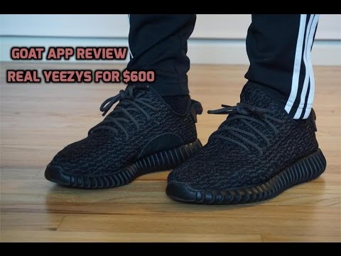 GOAT APP YEEZYS REVIEW