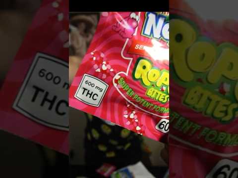 600 MG edible on the pod and I’m going to have to double up #edibles #thc #smoker #shorts #candy