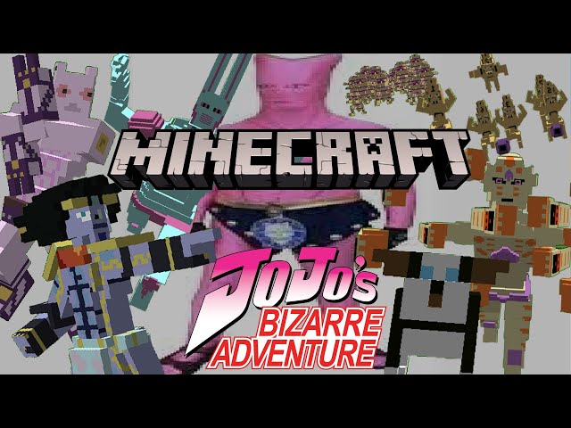 JoJo's Bizarre Adventure Resource Pack 1.19.3 Minecraft Texture Pack