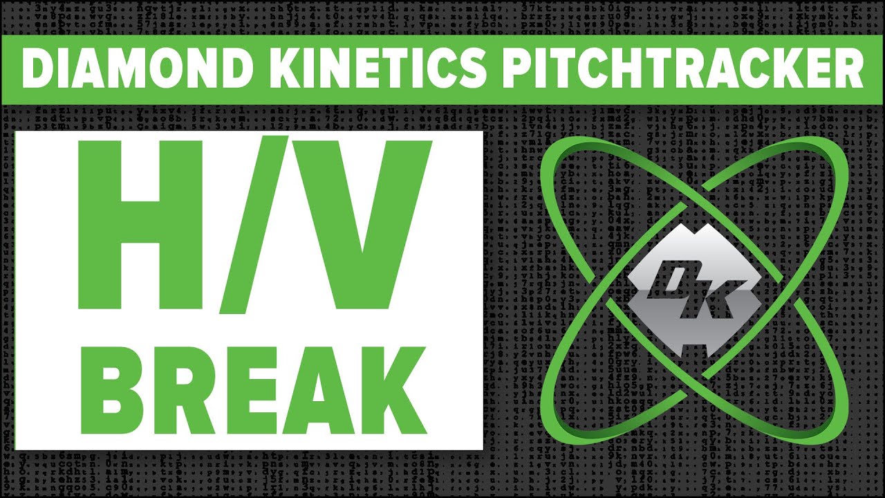 HORIZONTAL & VERTICAL BREAK: Diamond Kinetics PitchTracker