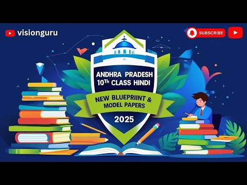 AP 10th Class Hindi Blueprint 2025 & Model Question Papers | Telugu Explanation & Exam Guide