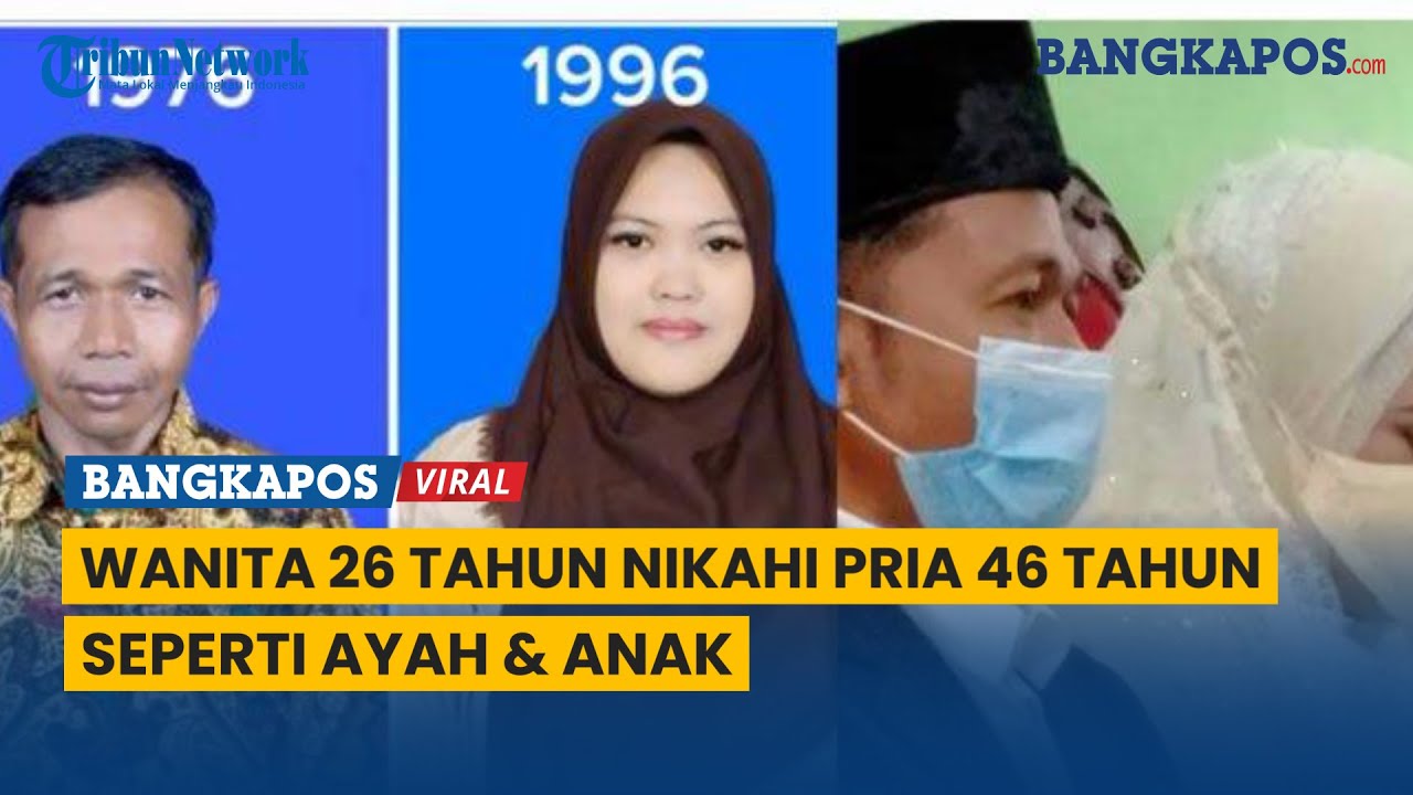KISAH Cinta Wanita 26 Tahun Nikahi Pria 46 Tahun, Jarak Usia Bikin Diejek: Seperti Ayah & Anak