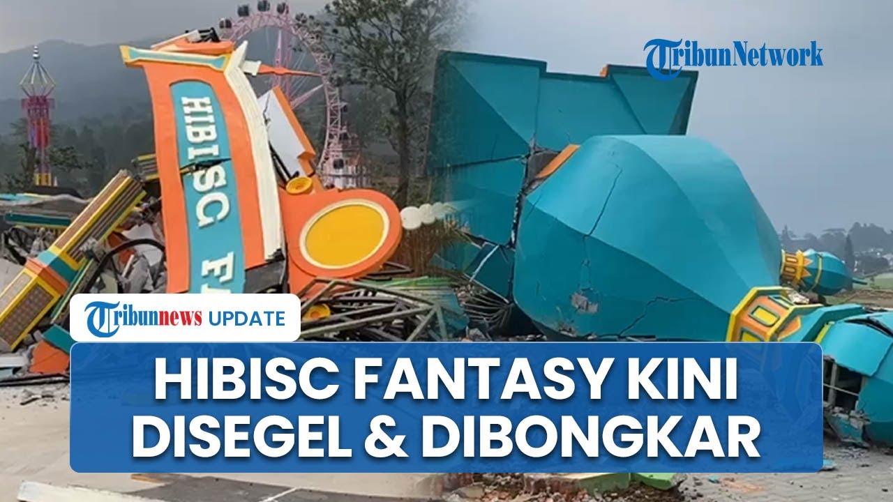 Kondisi Terkini Hibisc Fantasy Puncak Bogor Seusai Disegel, Pintu Masuk ...