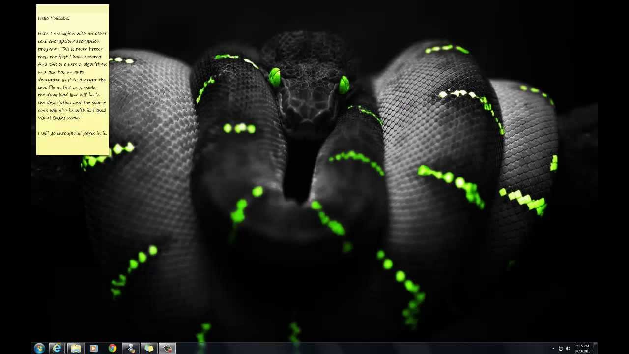 Visual Basics 2010 Text Encryption and Decryption