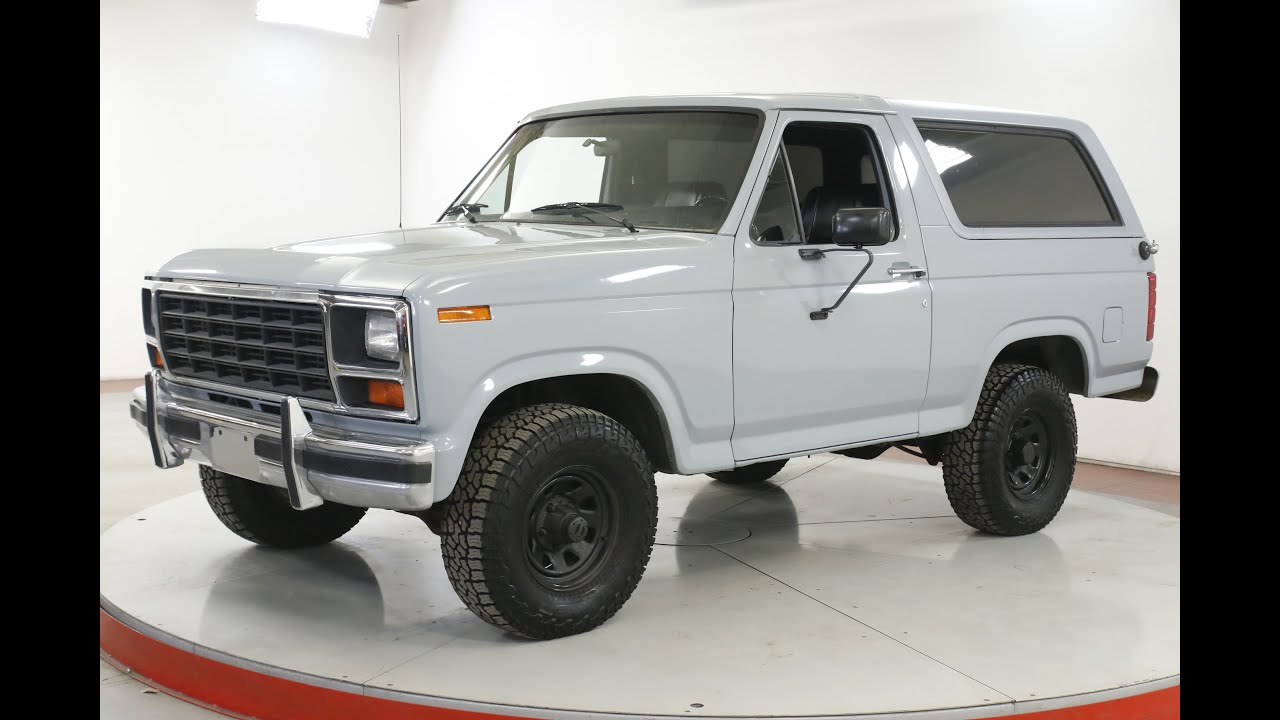 1984 FORD BRONCO
