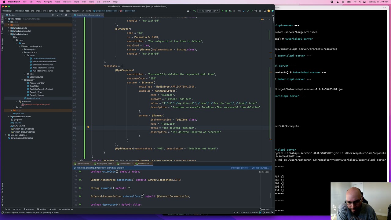 API Tutorial (Java) - Part 32: OpenAPI Annotations
